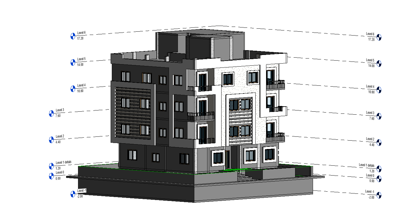 Moaz Ahmed | Revit BIM drawing